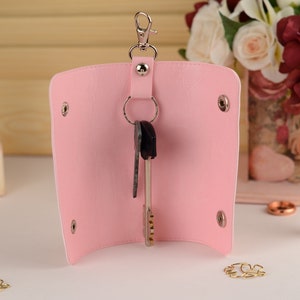 Minimalist Key Holder Template, Key Bag Pattern, DIY Keys Cover ...