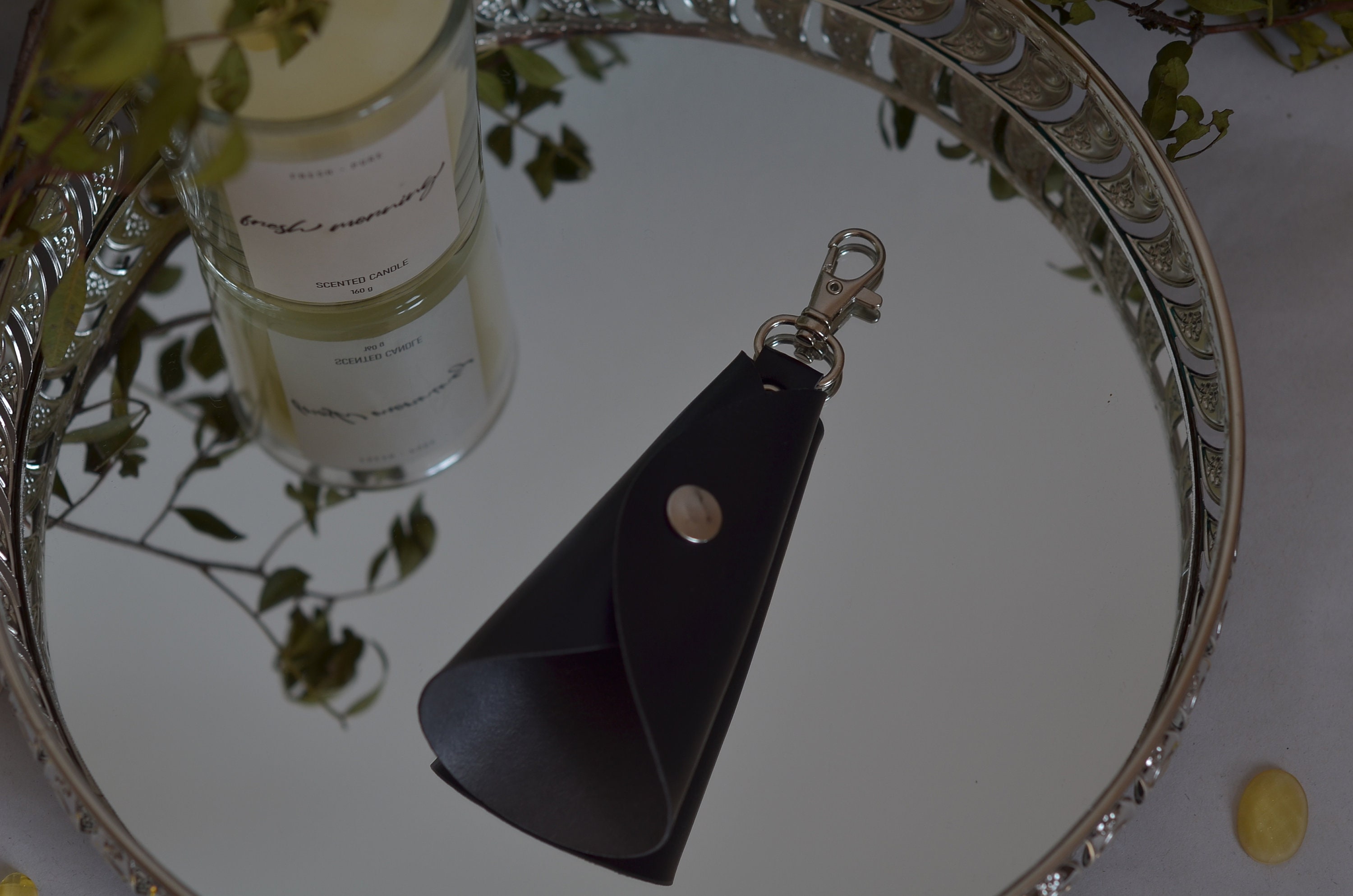 Leather Key Holder Template, Easy Pattern of Cute Key Storage, DIY Key ...
