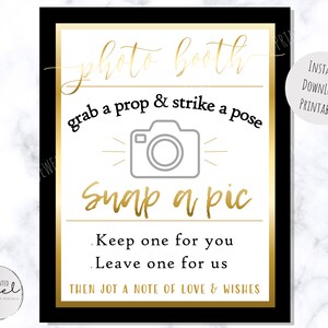 Photo Booth Sign for Wedding / Engagement / Party / - Etsy