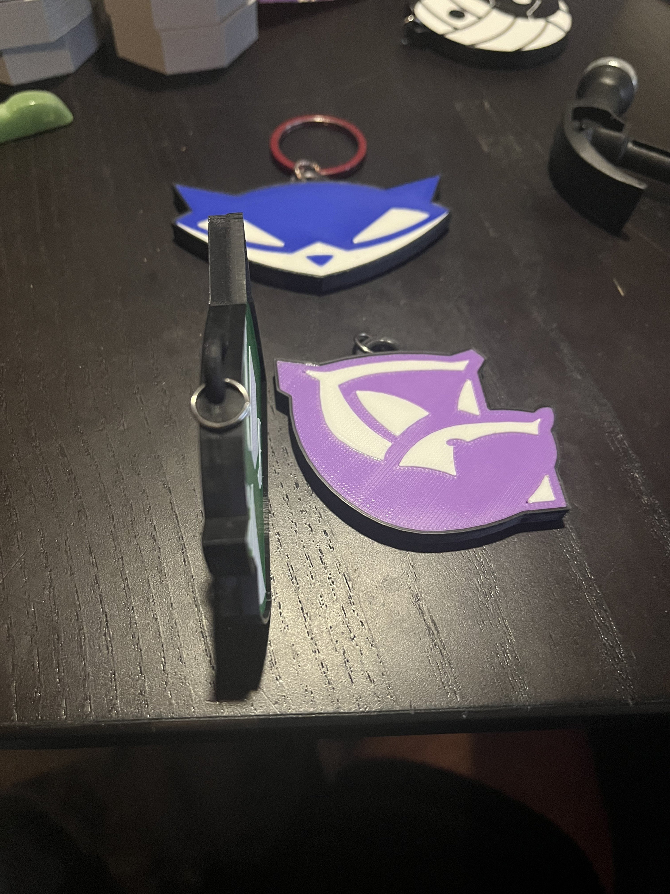 All 3 Sly Cooper Keychains 3d Printed - Etsy