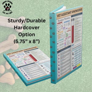 Vet Tech Knowledge Paperback or Hardcover Journals | Small Animal ...