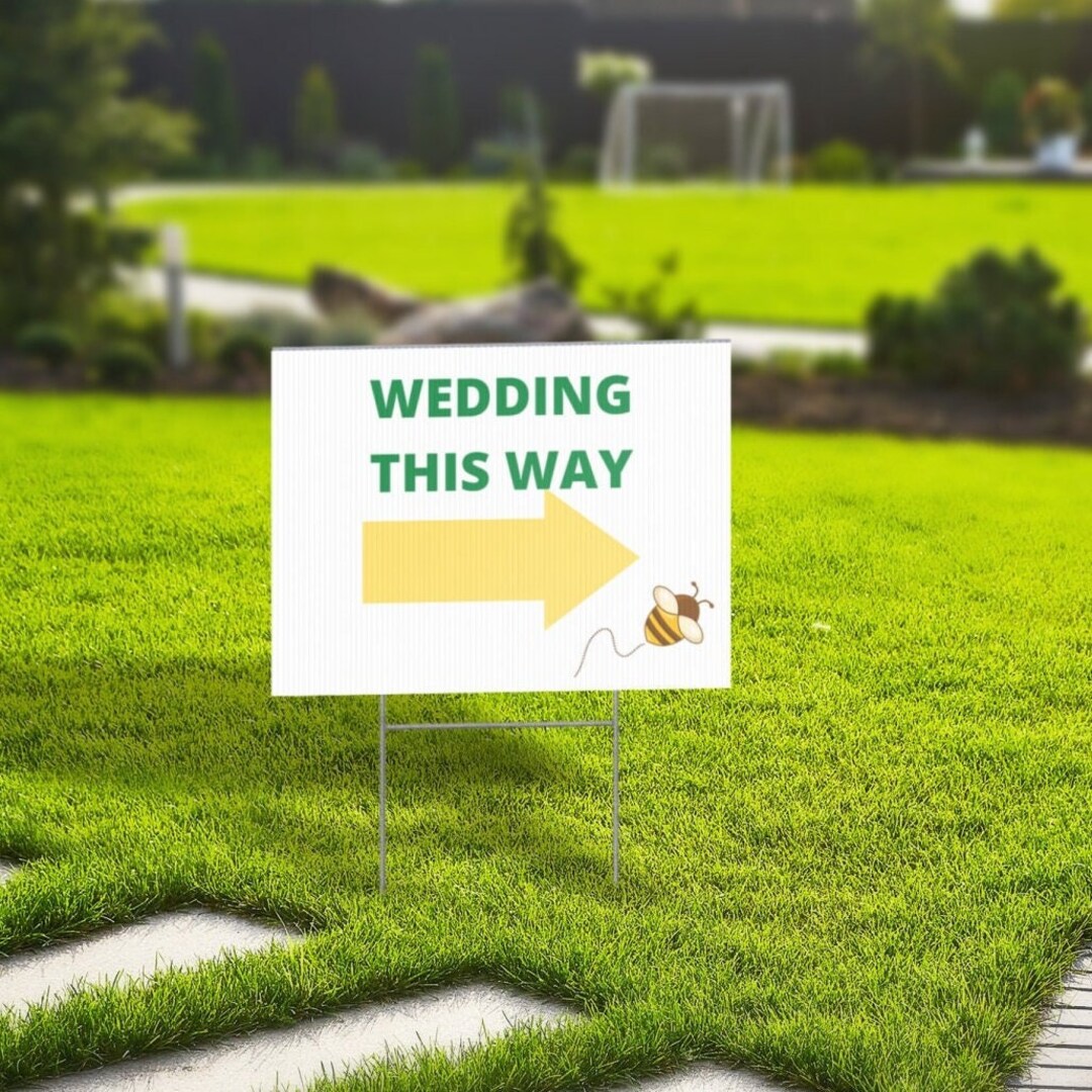 Custom Yard Signs for Celebrations, Parties, Weddings, Birthdays - Etsy