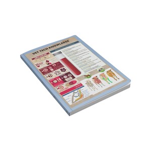 Vet Tech Knowledge large Animal Edition Paperback Journal Small and ...
