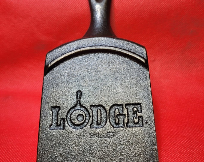 Handmade, Refurbished Cast Iron Spatula Made From a #3 Lodge Skillet ...