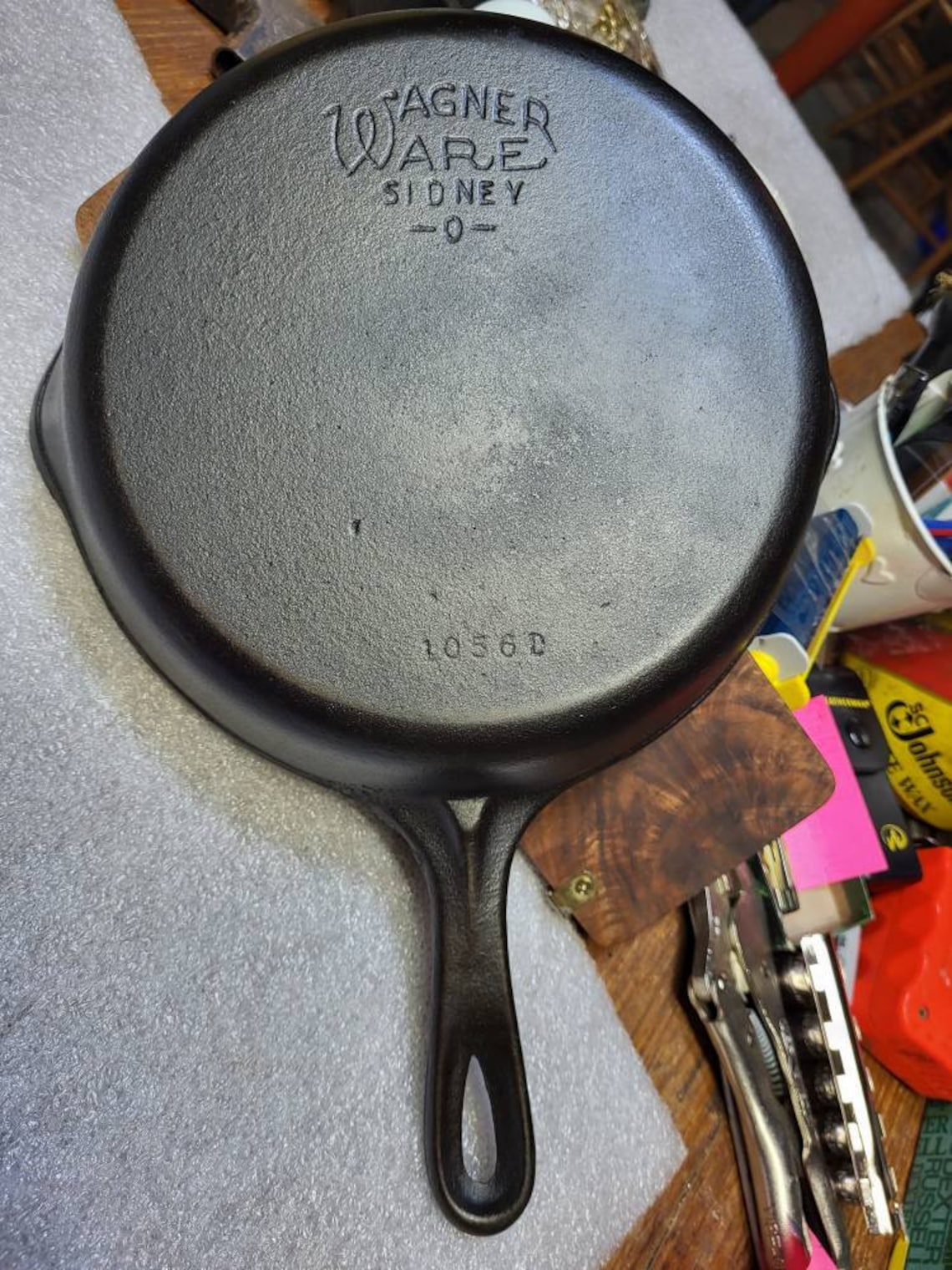 Vintage Wagner Ware Sidney-0 Cast Iron Skillet. 6 1056D. Pre-owned. - Etsy