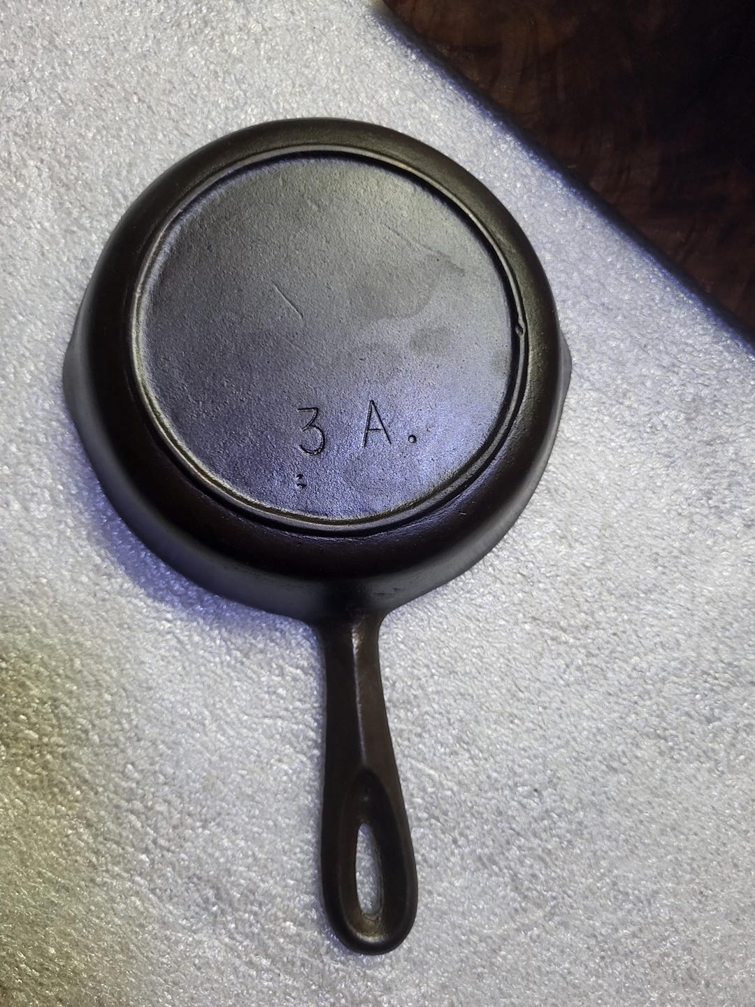 Unmarked BSR Birminghan Stove and Range 3A Cast Iron Skillet. Restored ...