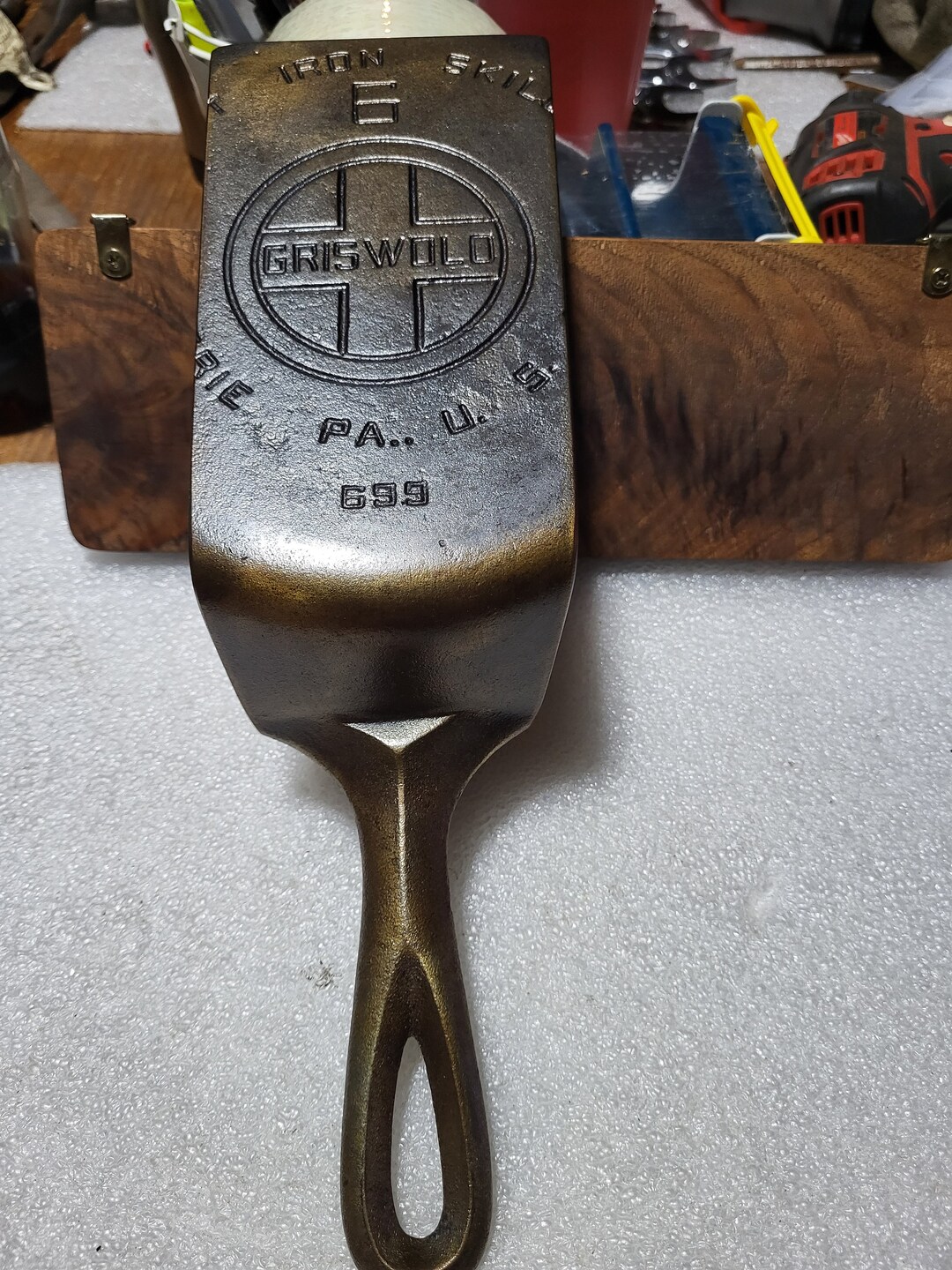 Handmade Refurbished Cast Iron Spatula Made From a 6 LBL - Etsy