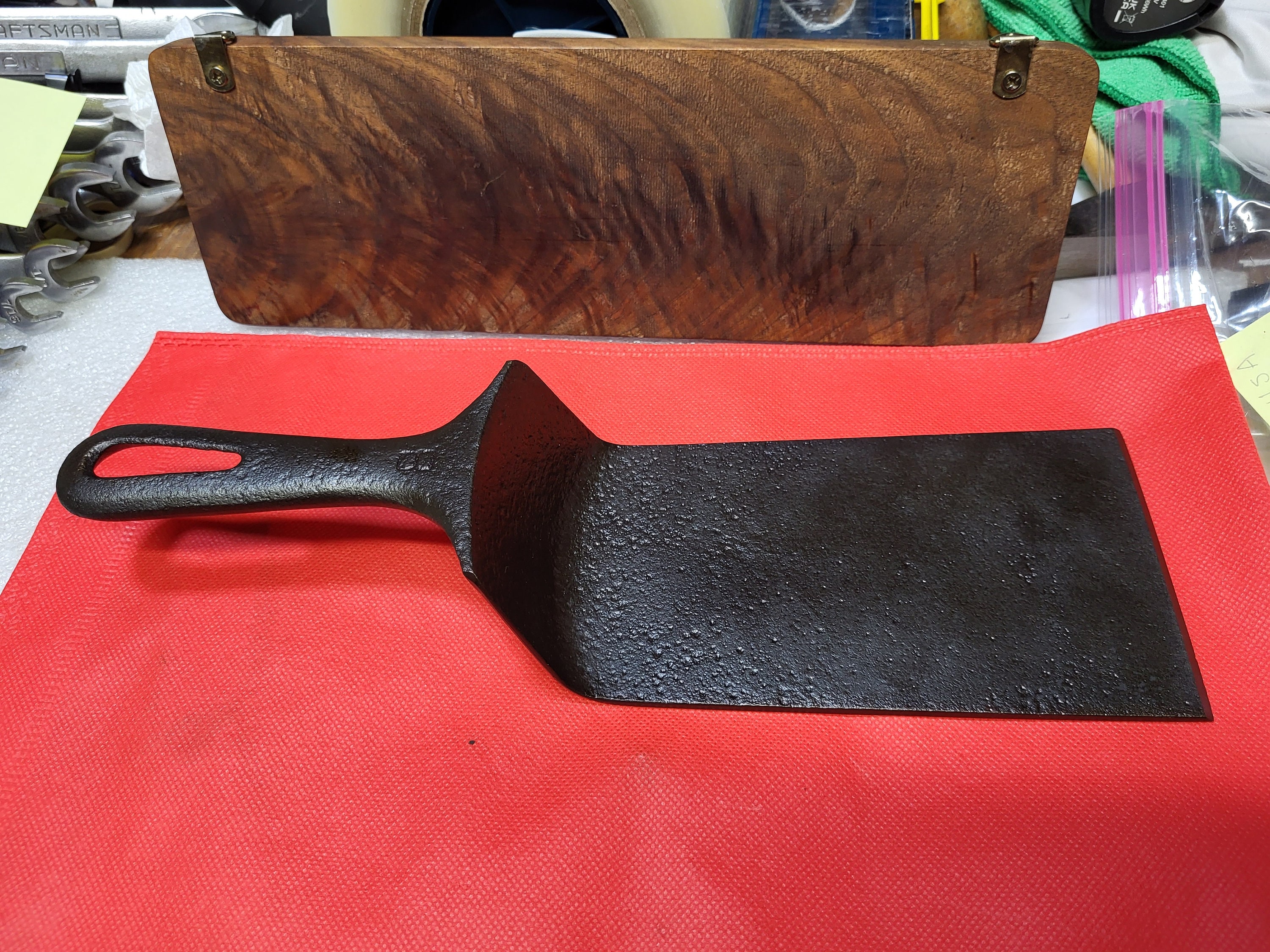 Handmade Refurbished Cast Iron Spatula Made From a 8 SBL - Etsy