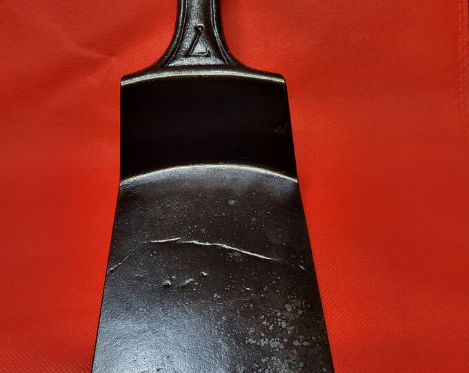 Handmade, Refurbished Cast Iron Spatula Made From a #7 Unmarked ...