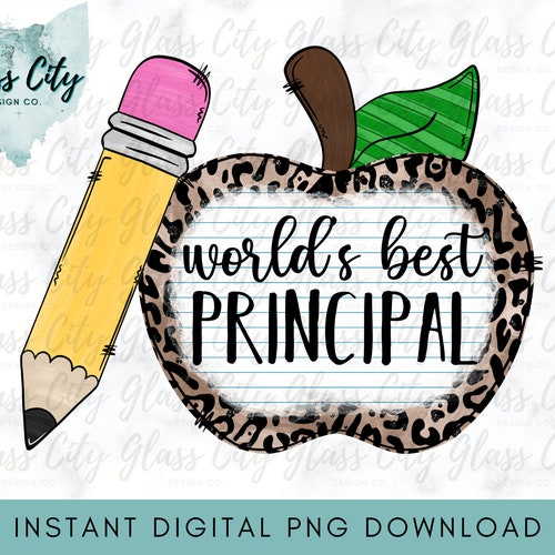 Principal Sublimation Download Assistant Principal PNG - Etsy