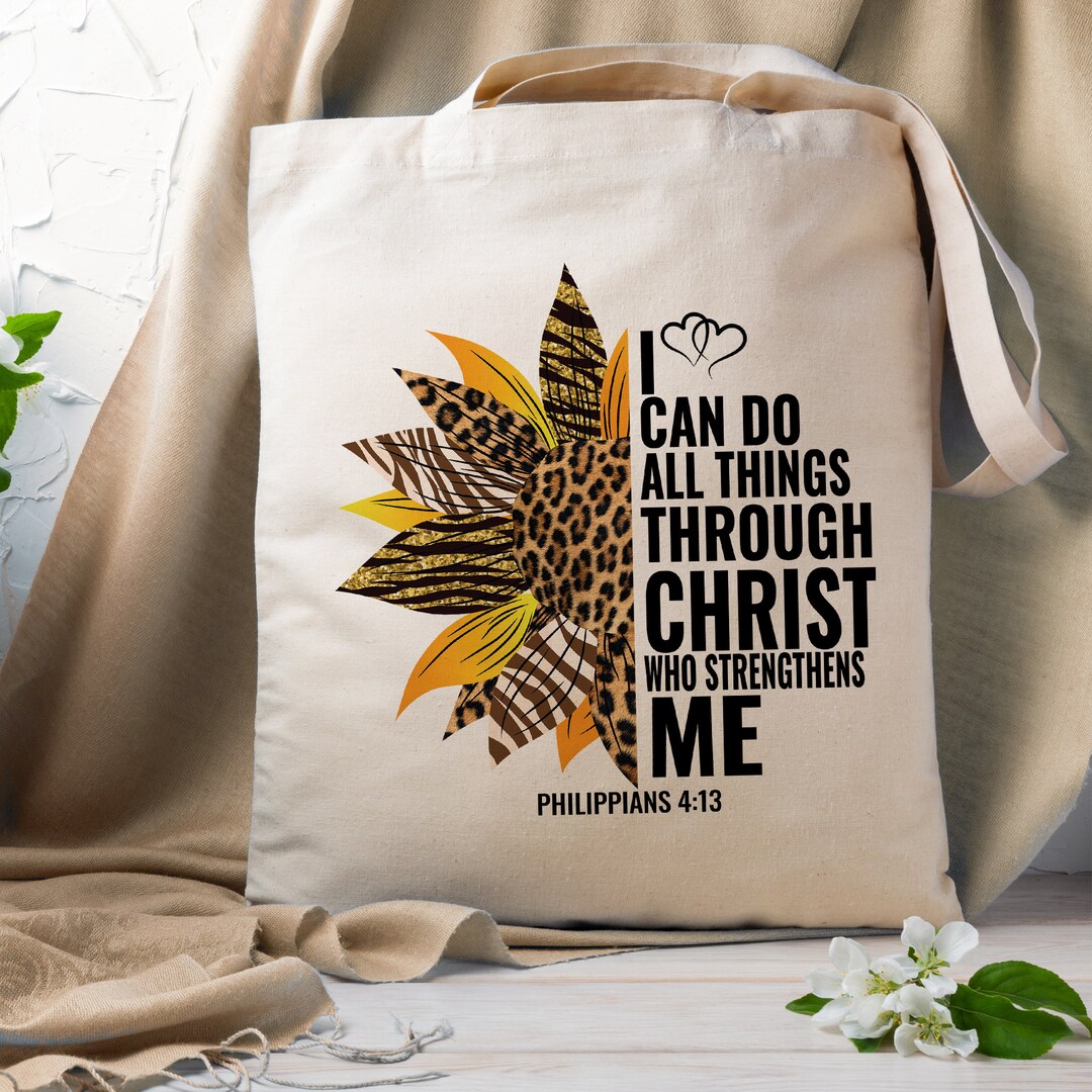 Christian Tote Bag, Christian Gift, Christian Gifts for Women ...