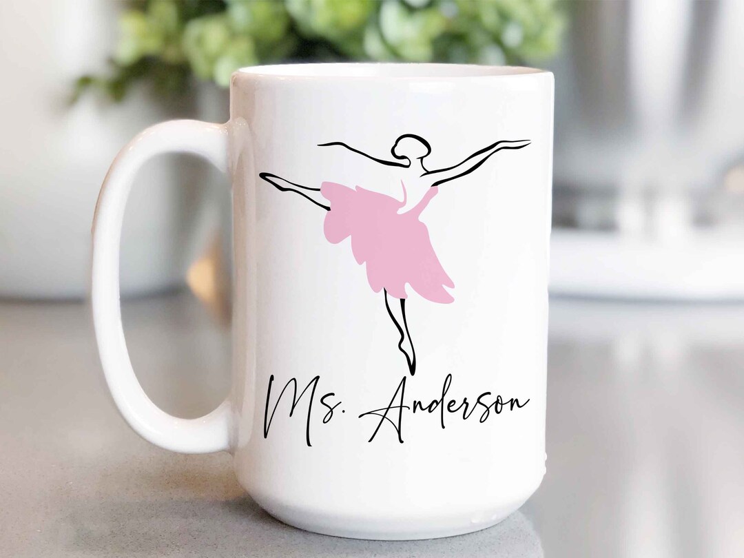 Personalized Dance Teacher Gifts, Dance Teacher Mug, Dance Teacher - Etsy