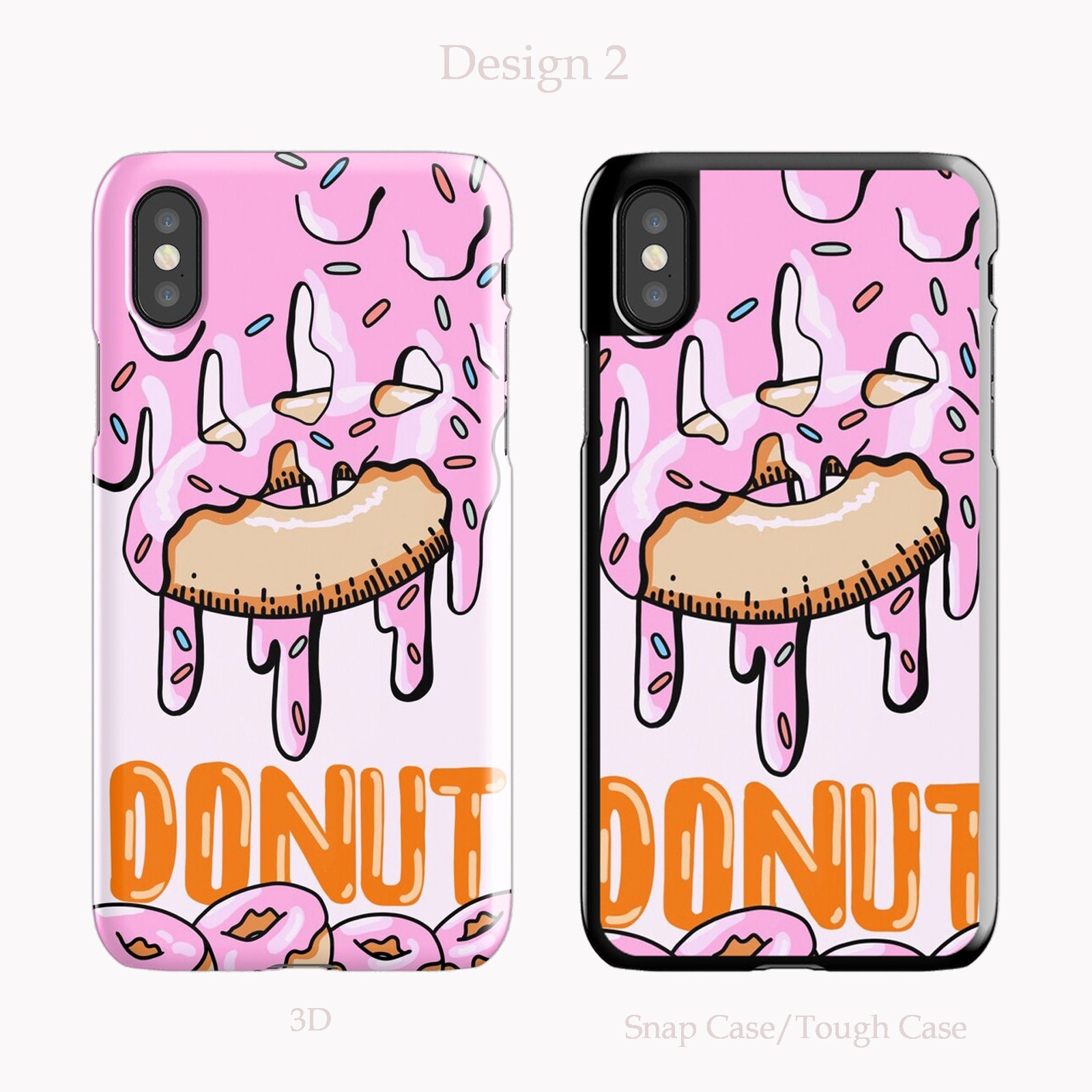 Charli Damelio Donut iPhone Case X 8 Plus 11 Pro Max Charli | Etsy