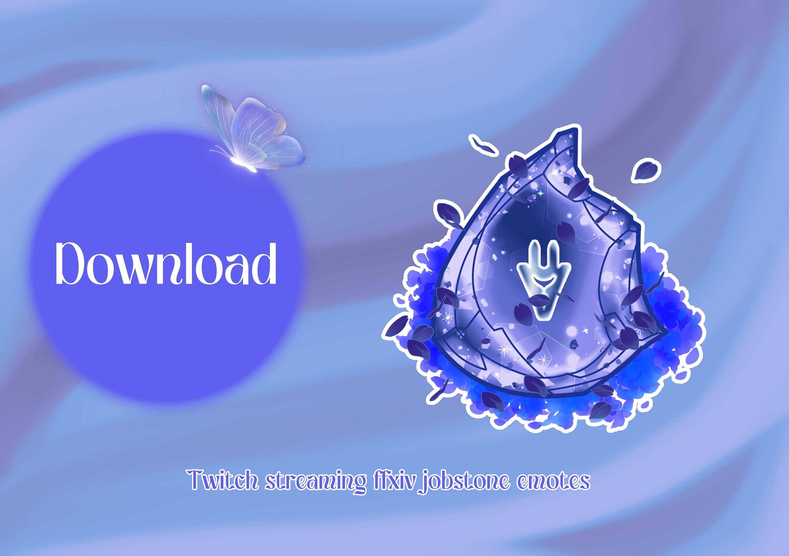 FFXIV Twitch/discord Dragoon Job Stone Emote - Etsy