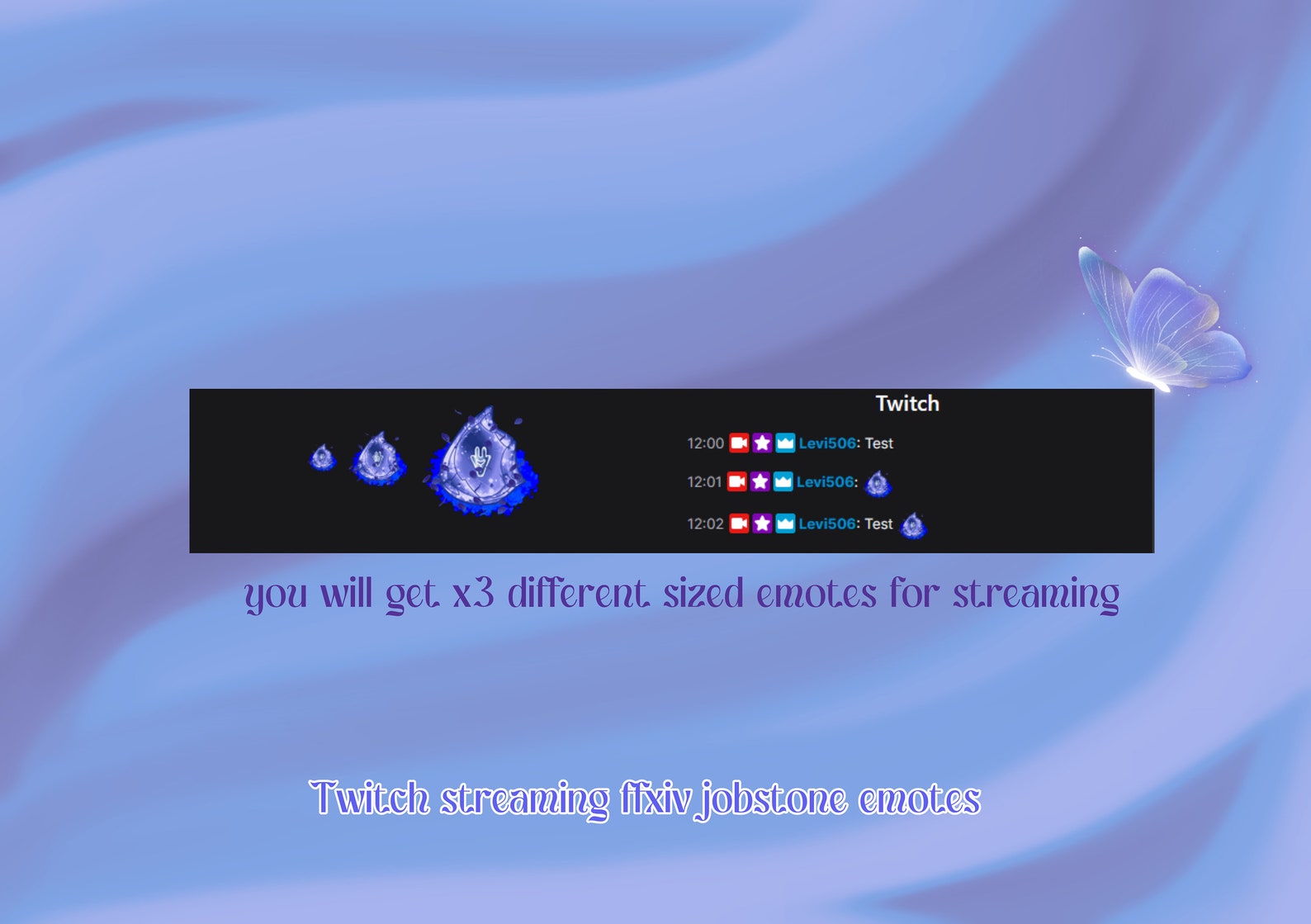 FFXIV Twitch/discord Dragoon Job Stone Emote - Etsy