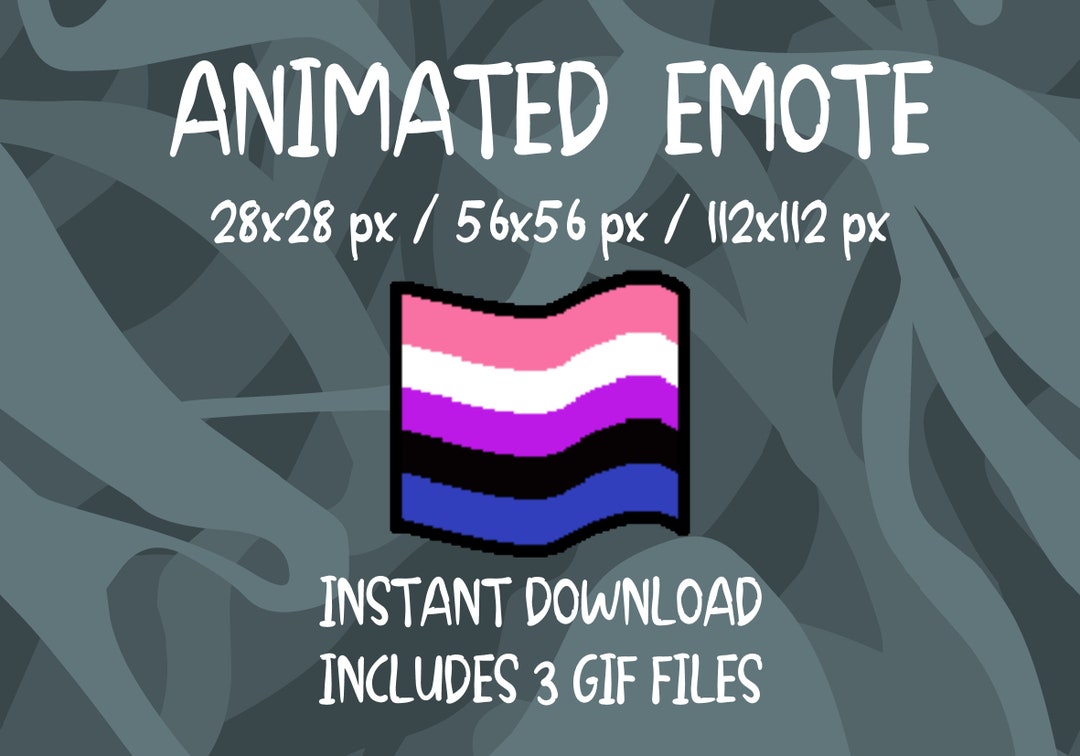Animated Emote Pixel Style Emoticon for Live Video Commentary Twitch ...