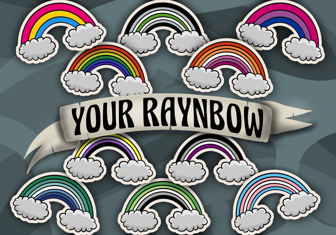 Wooden Pins - Rainbow Pins - Badges - LGBT Flag Colors (gay / Lesbian ...