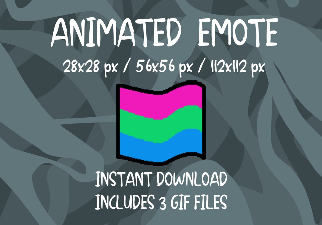 Animated Emote Pixel Style Emoticon for Live Video Commentary Twitch ...