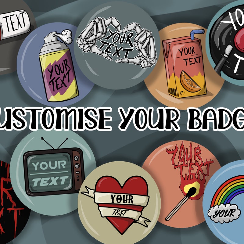 Button Badge - Etsy