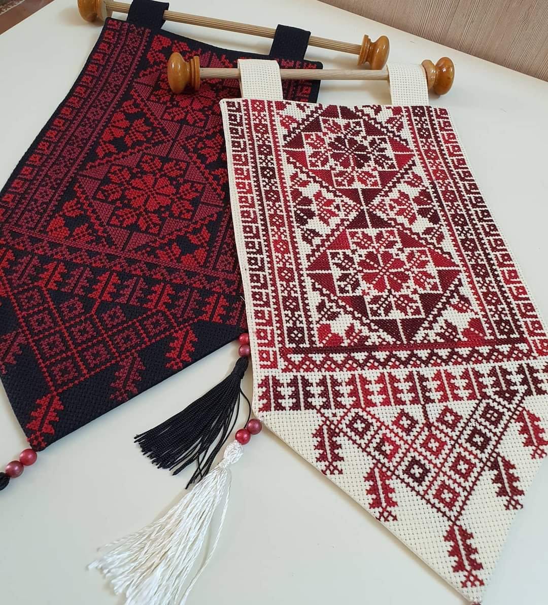 Palestinian Embroidered Wall Hanging - Etsy