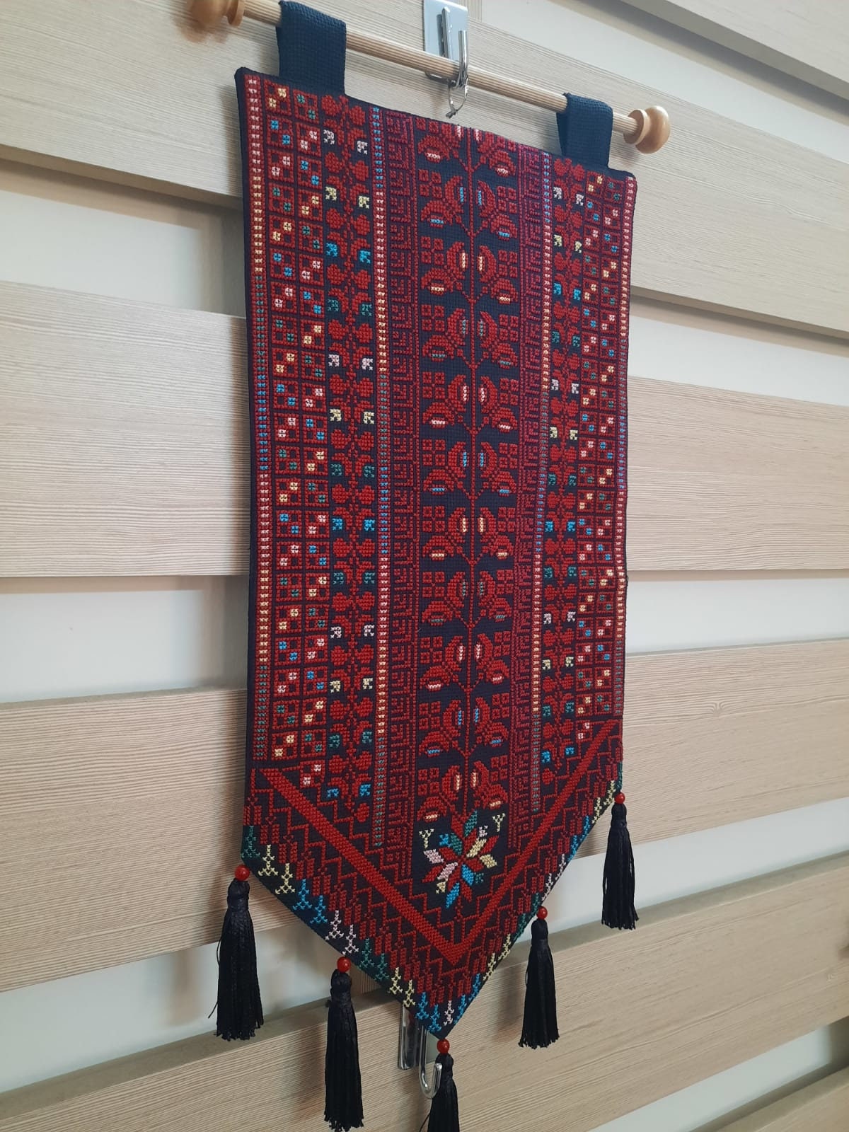 Palestinian Embroidered Wall Hanging Palestinian Decor Wall Hanging ...