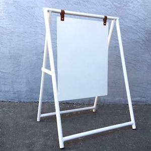 Chalkboard A Frame Sandwich Drawable Erasable Metal Sidewalk Sign ...
