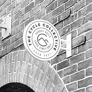 Round Double Sided Sign - Custom Blade Sign - Store Front Wall Sign ...