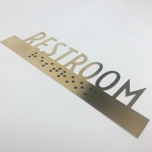 Personalized Wayfinding Pictograms and Name Signs Gold - Etsy