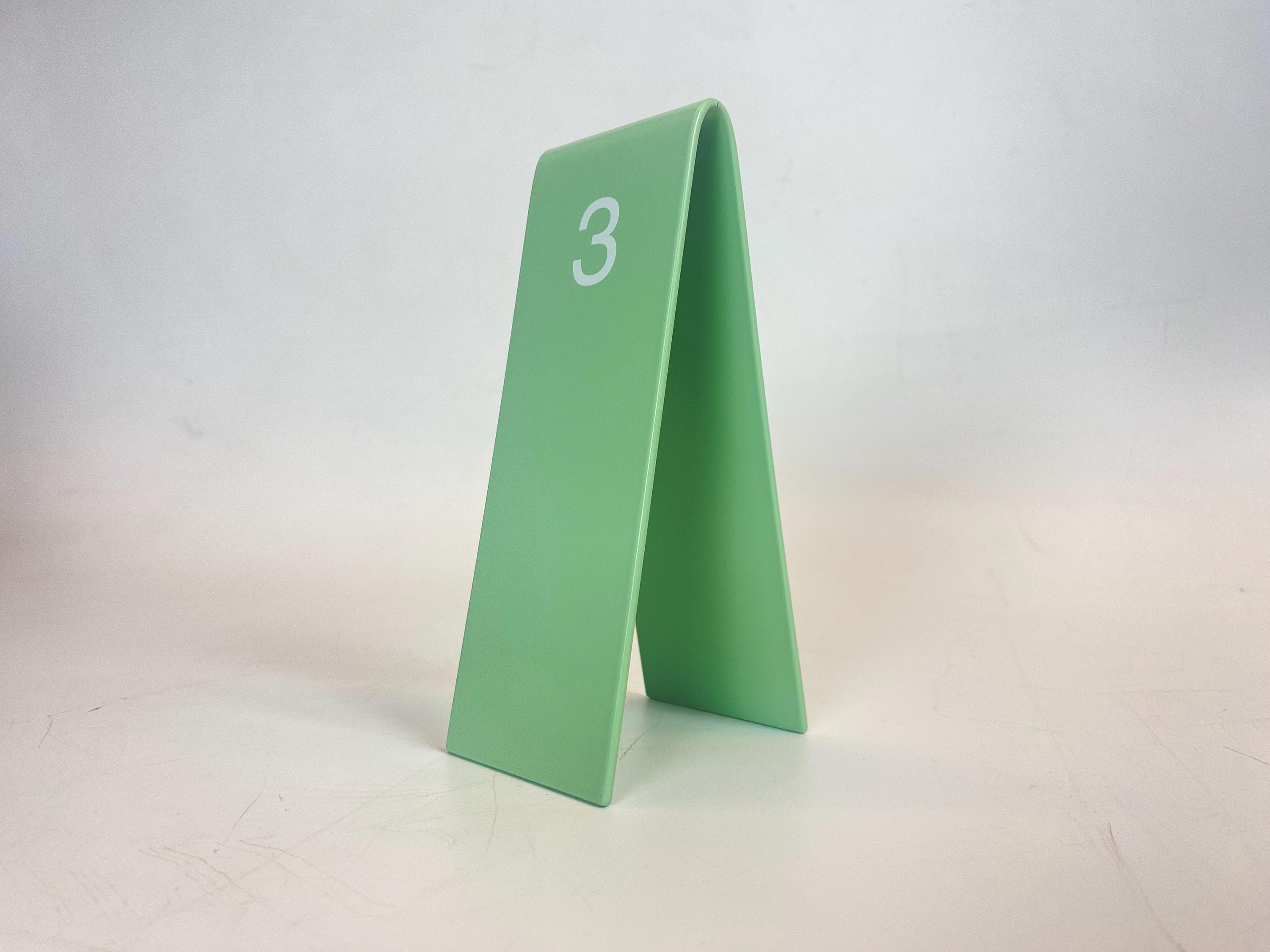Metal Table Numbers: Modern Minimalist Restaurant Table Signs - Etsy