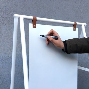 Chalkboard A Frame Sandwich Drawable Erasable Metal Sidewalk Sign ...