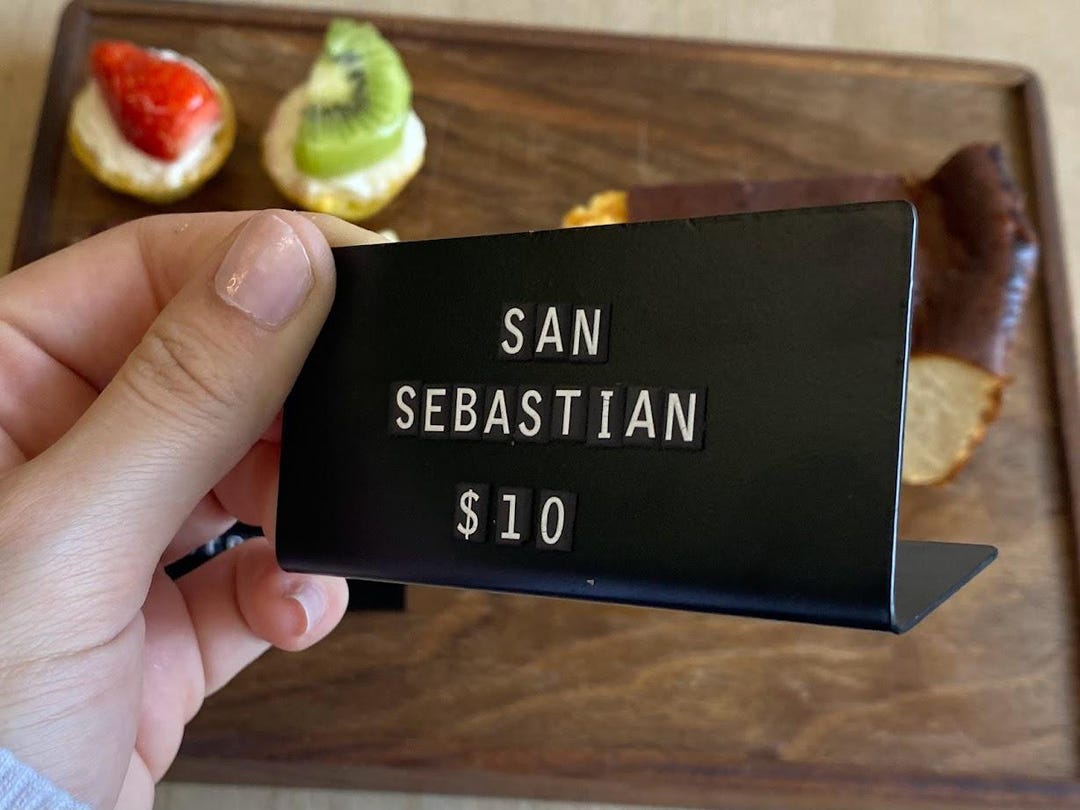 Metal Magnetic Letter Sign: Changeable Price Tag, Bakery Display - Set ...