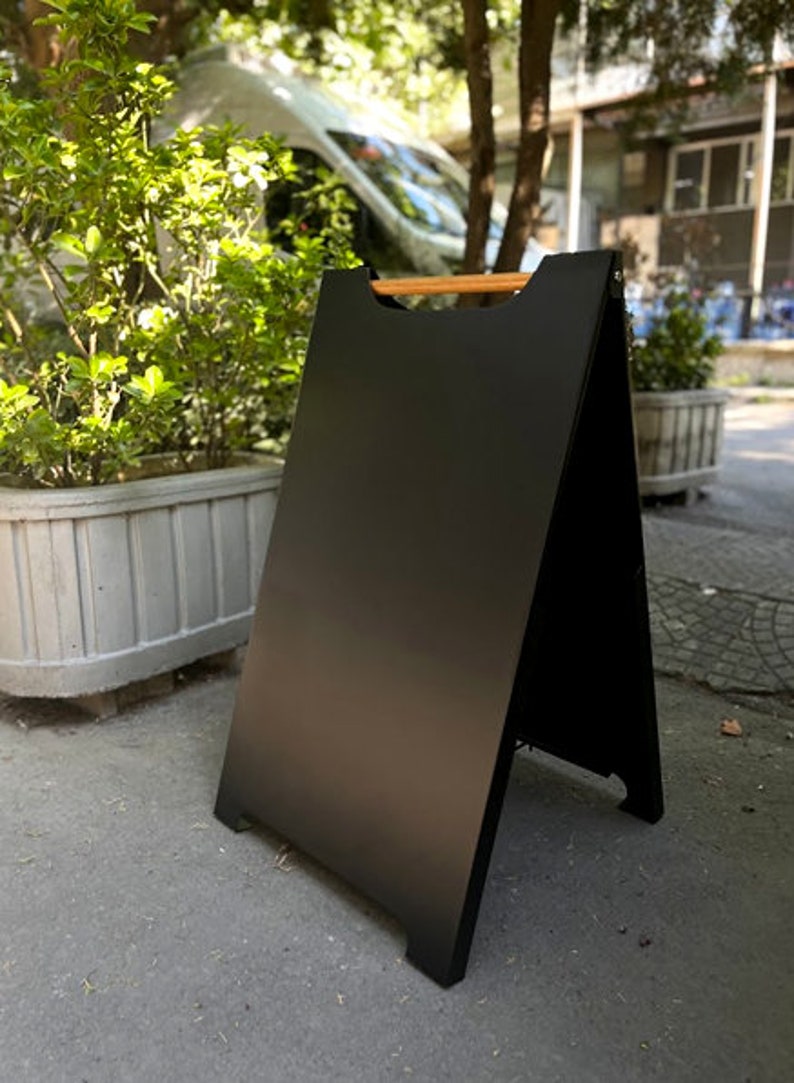 A Frame Sign With the Wooden Holder for Carrying Blank or With Magnet ...