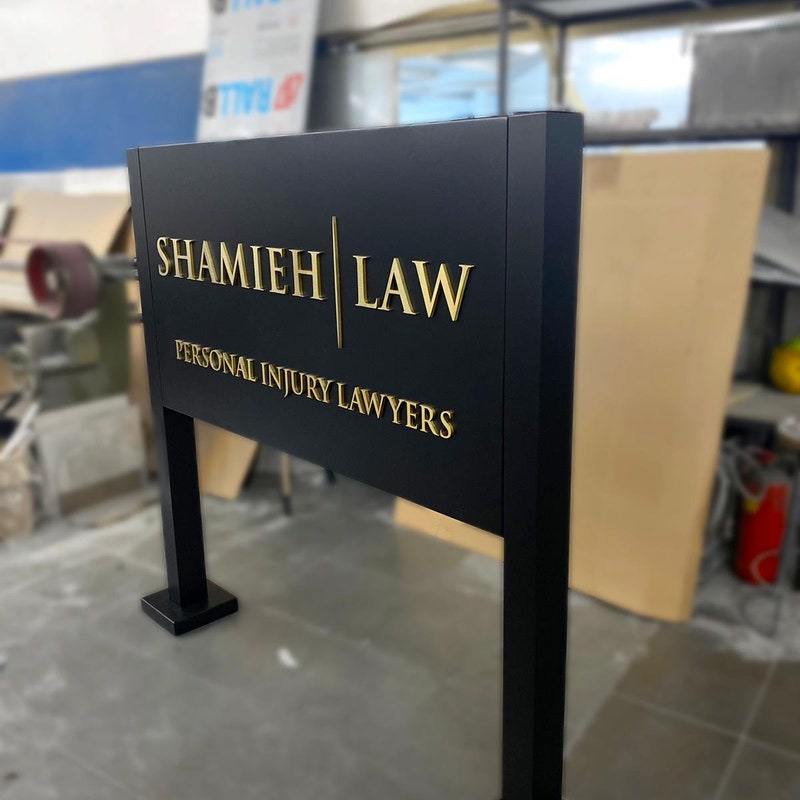 Gold Wording Sign - Etsy