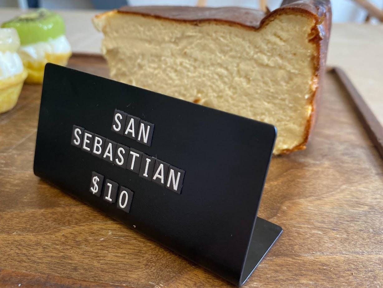 Metal Magnetic Letter Sign: Changeable Price Tag, Bakery Display - Set ...