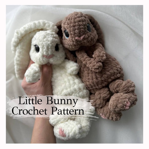 Plush Baby Rabbit Crochet Pattern - Etsy