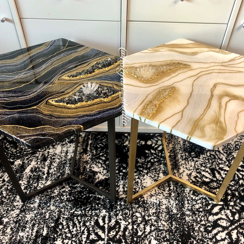 Geode Table Top - Etsy