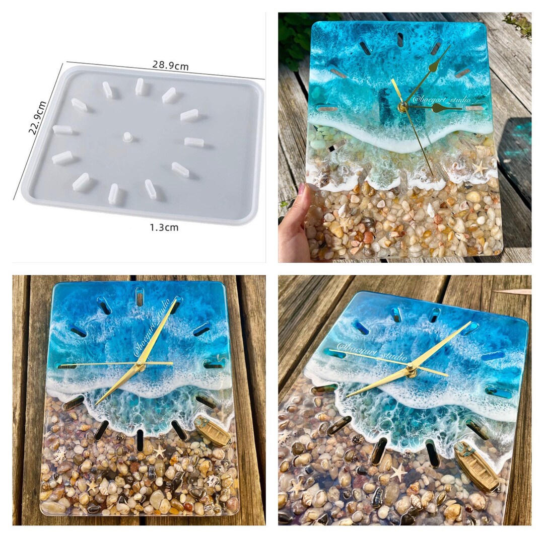 DIY Clock Mold, mold Only DIY Resin Clock, Beach Clock Mold - Etsy