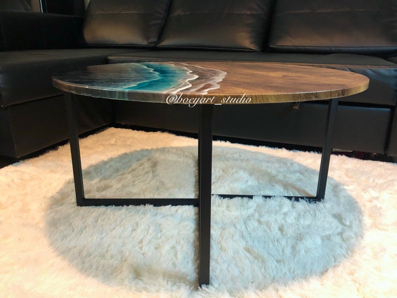 Made-to-order Ocean Coffee Table Ocean Table Home - Etsy