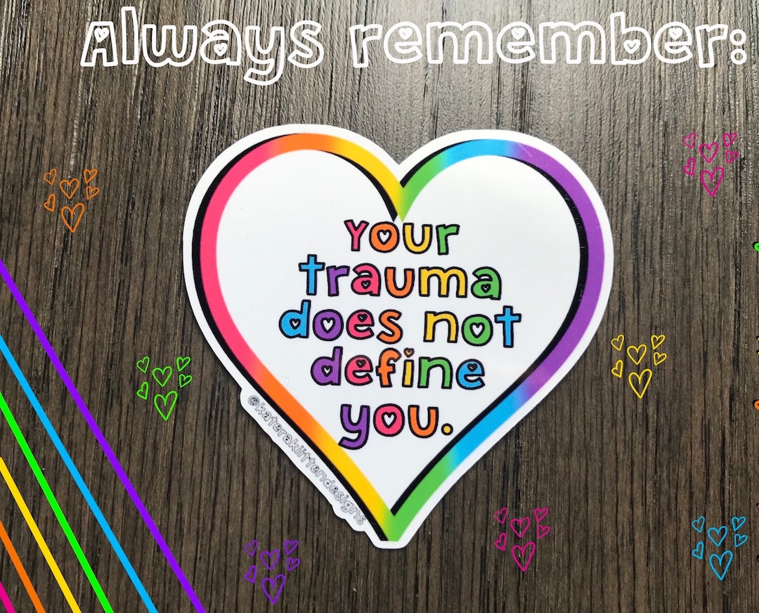 Trauma Healing Sticker, Mental Wellness Gift, Healing is a Process ...
