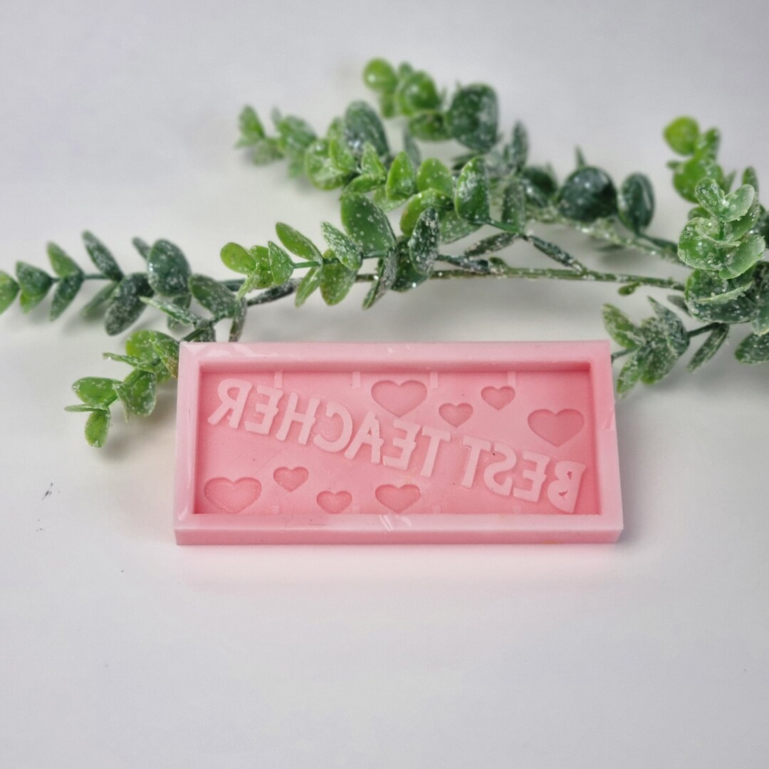 Best Teacher Silicone Mould, Best Teacher Silicone Mould, End of Term ...