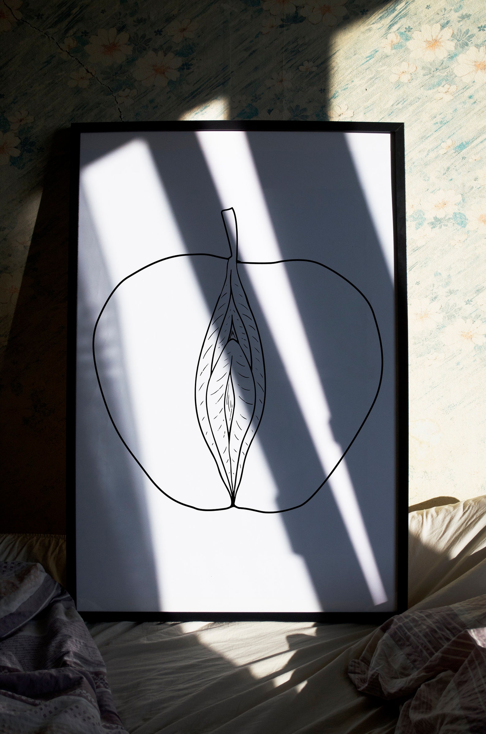Feminist Art Aesthetic Room Decor Vagina Art Vulva T For Etsy