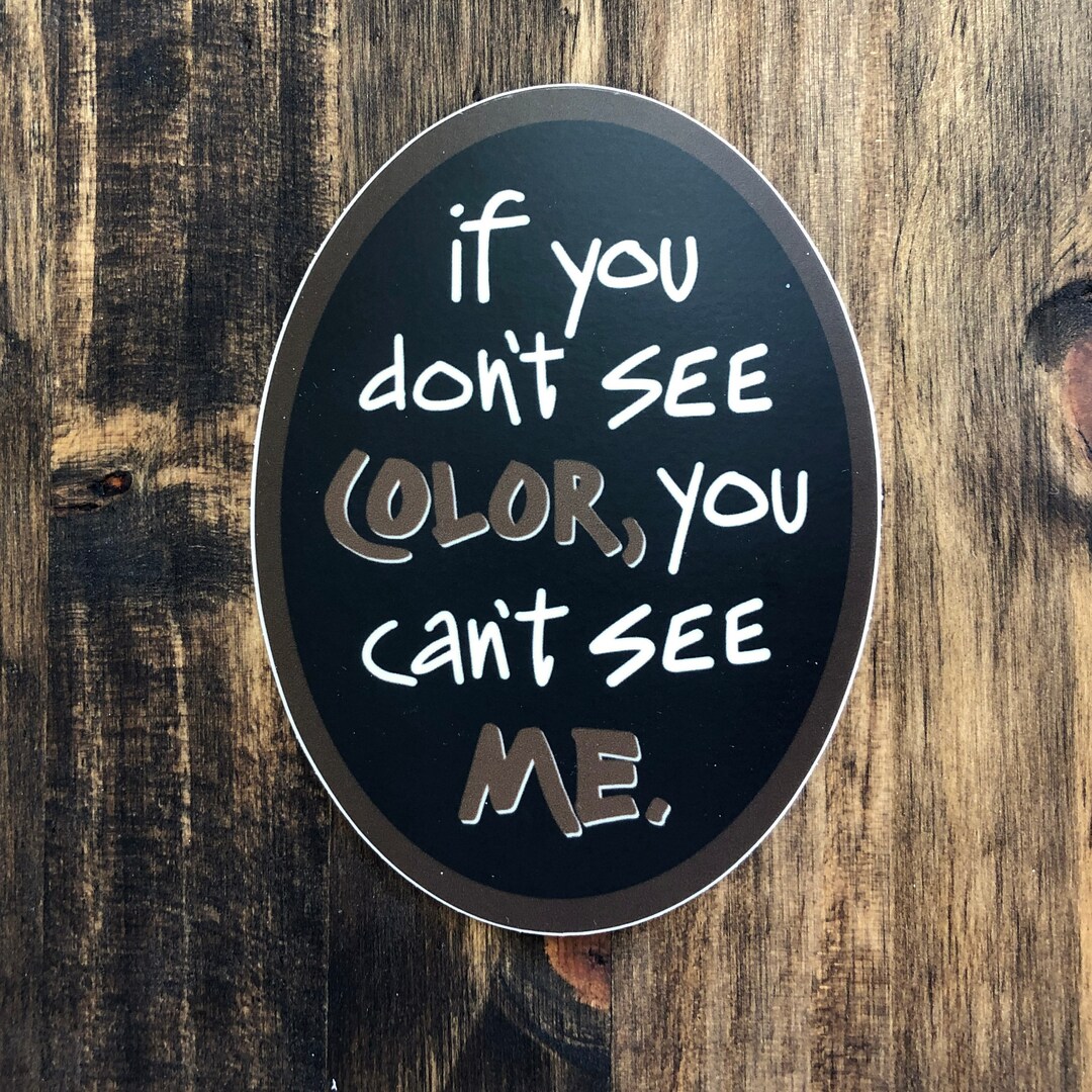 If You Don't See Color Sticker - Etsy
