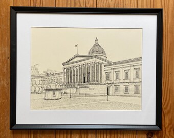 London Line Drawing - Etsy