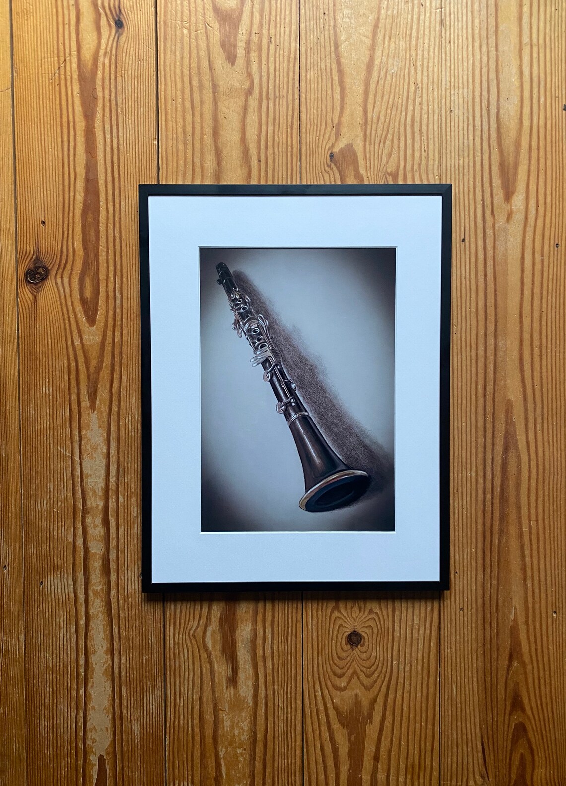 Clarinet Art Musical Instrument Print | Etsy