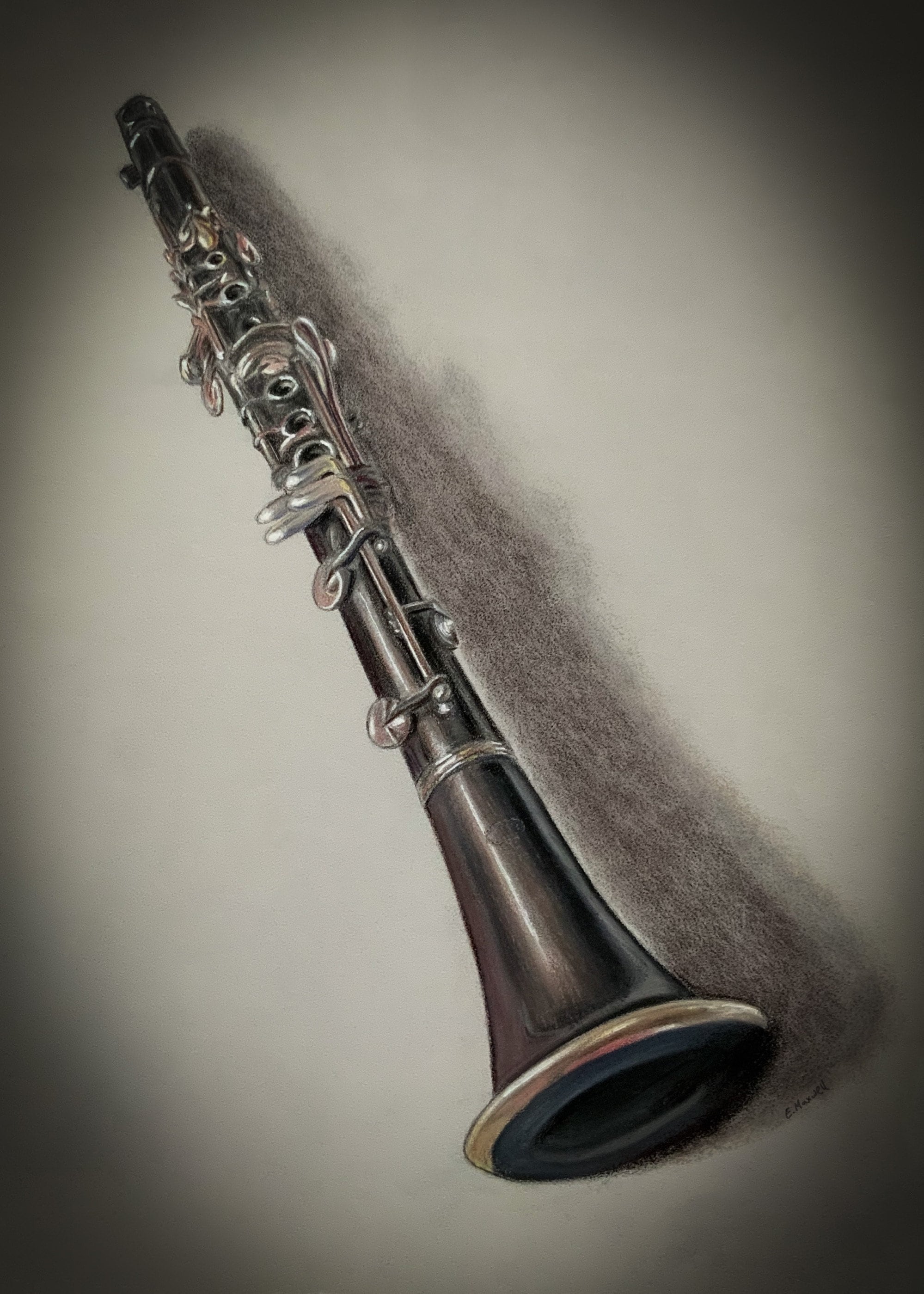 Clarinet Art Musical Instrument Print / Greetings Card - Etsy