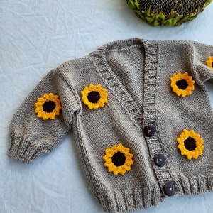 Knitted Space Themed Crop Cardigan, Knit Baby Cardigan, Sun Cardigan ...