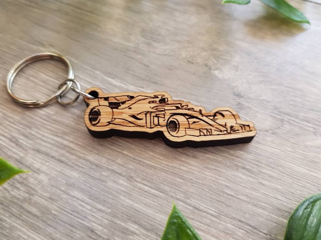 SVG File Only - F1 Racing Car Keyring. - Etsy