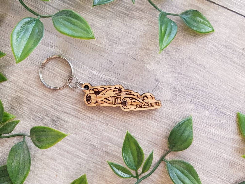SVG File Only - F1 Racing Car Keyring. - Etsy