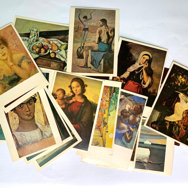 Russian Postcards - Etsy