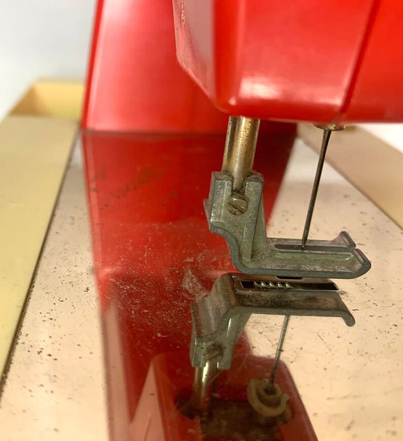 Soviet Era Girls Toys, Vintage Children's Sewing Machine piko Mechanik ...